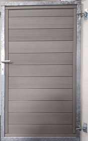 Poortframe koker 50x50 mm. met Dual Straight T&G vulling ~ | L’Ortye ...