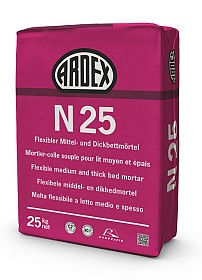 Ardex N25 tegellijm zak á 25 kg. (uitlopend 2023) OP=OP ~ | L’Ortye ...