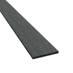 Dual Straight Privacy Lamel Graphite Black 30x3 mm (BxD) L=193 cm ...