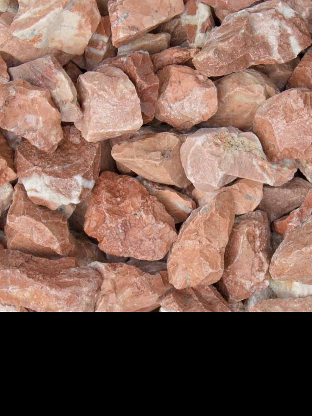 Baskisch rood split 18-25 mm. - 0,7 m³ BigBag á 1000 kg. ~ | L’Ortye ...